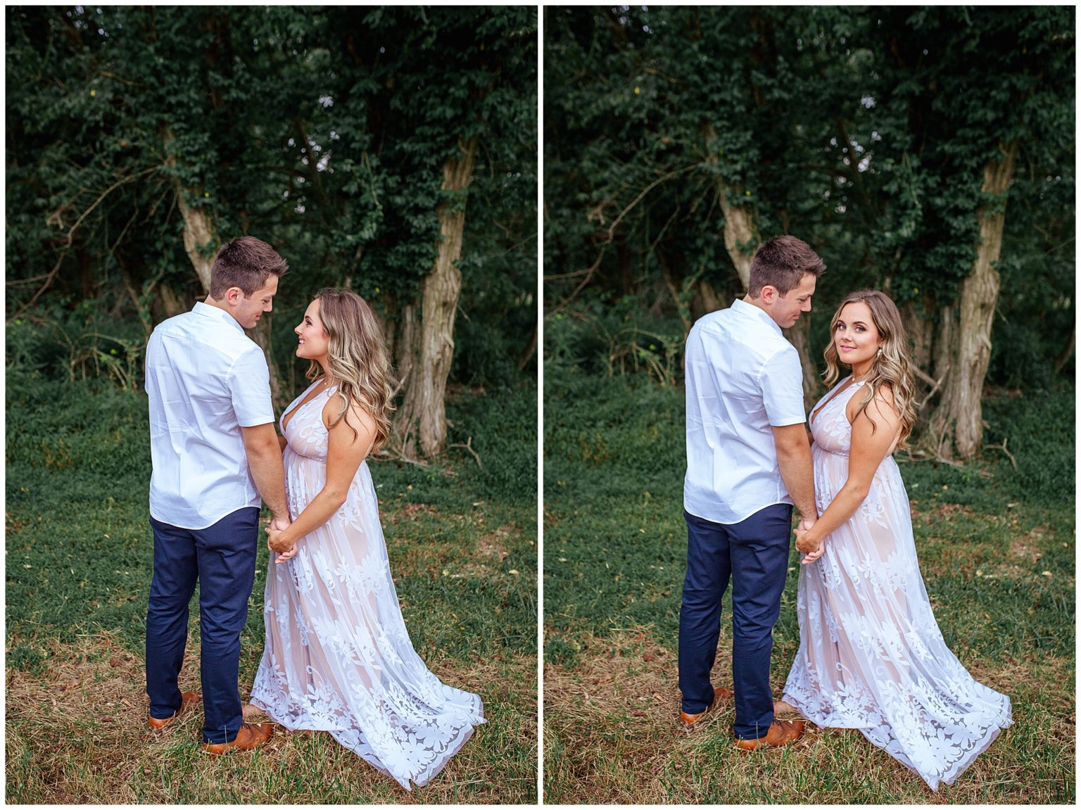 Carson & Alexis | Engagement Session at Mount Saint Francis - ashleyagnew.com